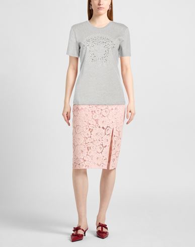 VERSACE VERSACE Light Cotton T-Shirt with Embellishments